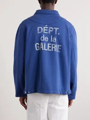GALLERY DEPT. Montecito Logo-print Jacket - Blue