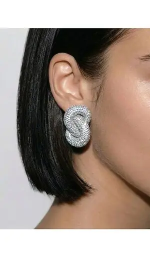 Shashi Le Deux Pave Earrings