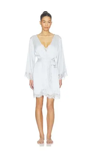 HOMEBODII Sian Robe In Blue - Eggshell Blue