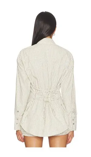 NIA X Jules Button-down Shirt - Cream