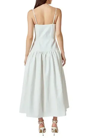 Endless Rose Drop Waist Sleeveless Maxi Dress