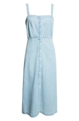 Veronica Beard Delondra Denim Sundress