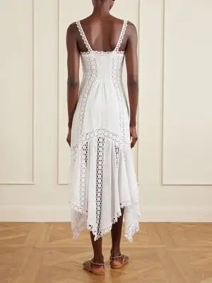 Charo Ruiz Ibiza Blossel Cotton-blend Maxi Dress