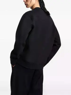 Emporio Armani Cotton Logo Sweatshirt - Black