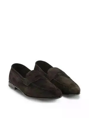 HENDERSON BARACCO Suede Loafers - Brown