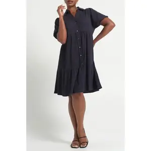 Women's Short Sleeve Shift Dresses