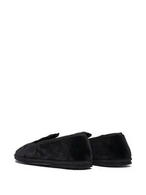 SENTIER Principe Piped Velvet Slippers
