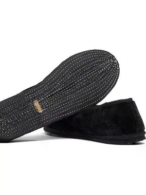 SENTIER Principe Piped Velvet Slippers