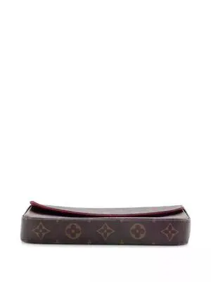 LOUIS VUITTON Felicie Pochette Monogram Canvas - Brown