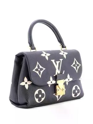 LOUIS VUITTON Madeleine Handbag Bicolor Monogram Empreinte Giant Bb - Black