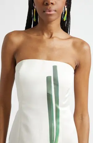 Sandy Liang Scallionette Drop Earrings