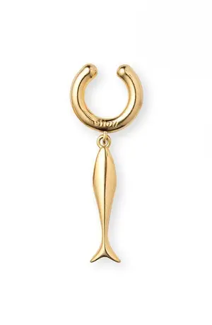 Éliou Sardine Ear Cuff - Gold
