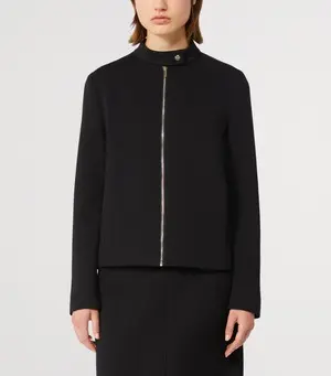 Max Mara Jersey Zip-up Jacket