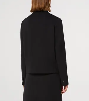 Max Mara Jersey Zip-up Jacket