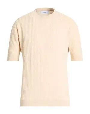 LARDINI Sweater In Linen And Cotton - Beige