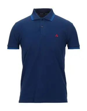 Peuterey Polo Shirt Size Cotton, Elastane - Blue