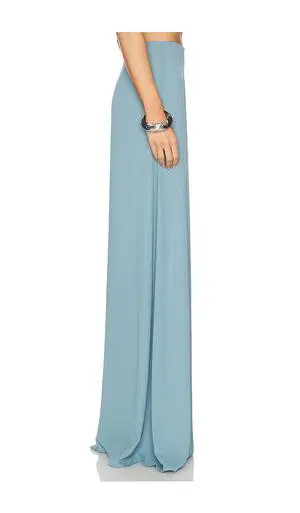 Lapointe Maxi Skirt In Georgette