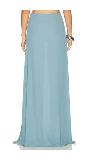 Lapointe Maxi Skirt In Georgette