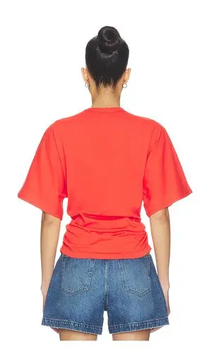 PISTOLA Veronica Ruched Tee Shirt