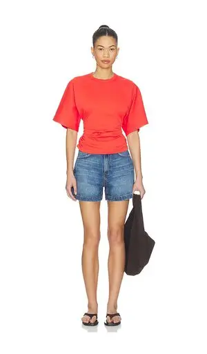 PISTOLA Veronica Ruched Tee Shirt
