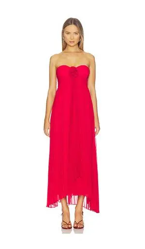 Line & Dot Paneled Evening Dresses