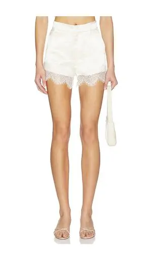 Nonchalant Label Thigh Length Shorts For Women