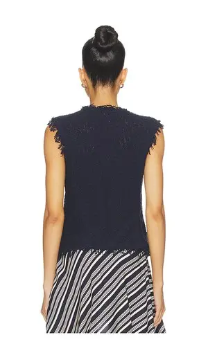 IRO PARIS Sleeveless Bouclé Knit Top
