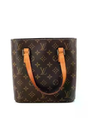 LOUIS VUITTON Vavin Monogram Canvas Pm Tote Bag - Brown