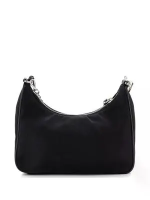 Prada Re-edition 2005 Tessuto Shoulder Bag - Black