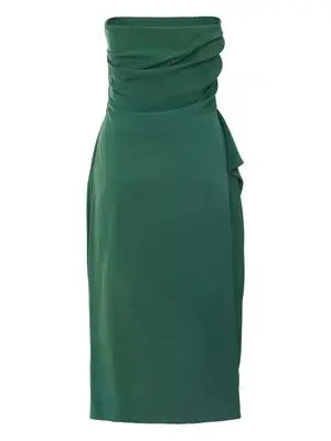 Max Mara Acceso Ruffle-detailed Midi Dress