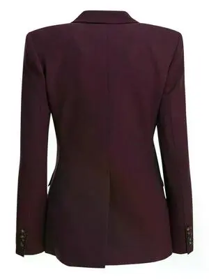 SEMPER Double-breasted Tortoiseshell-button Blazer