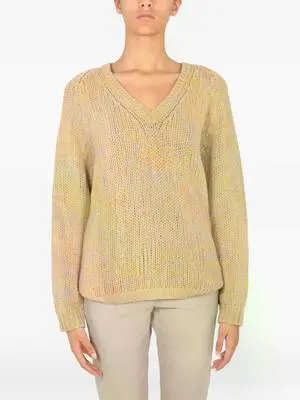 Aspesi V-neck Raglan Sleeve Sweater