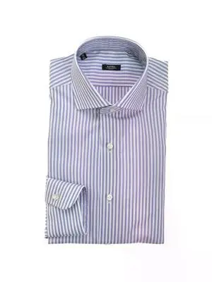 BARBA NAPOLI Striped Long-sleeve Shirt