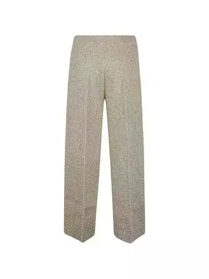 CIRCUS HOTEL Wide-leg Trousers - Neutrals
