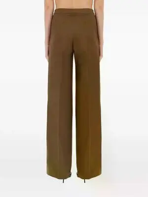 PT TORINO Wide-leg Trousers - Brown