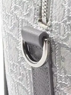 Dior 2021-2026 Oblique Jacquard Lingot 26 Satchel - Grey