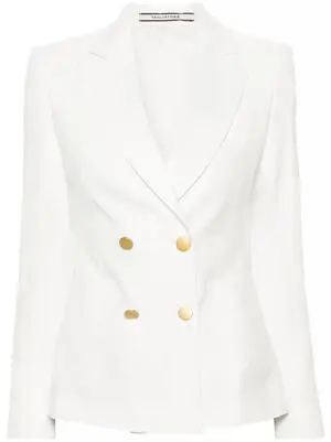 Tagliatore Double-breasted Blazer - White