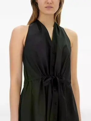 Aspesi Halterneck Poplin Dress