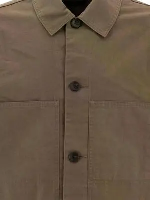 Vince Button-front Patch-pocket Jacket
