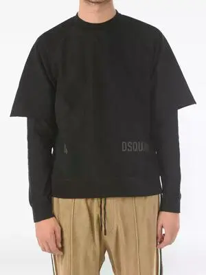 Dsquared2 Double-layer Logo Sweatshirt