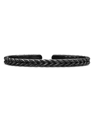 David Yurman Chevron Flex Bracelet Black