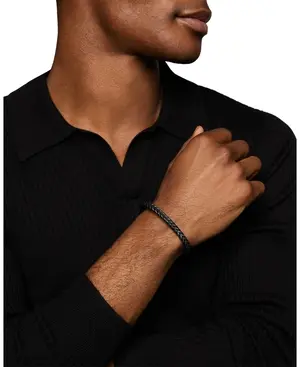 David Yurman Chevron Flex Bracelet - Black