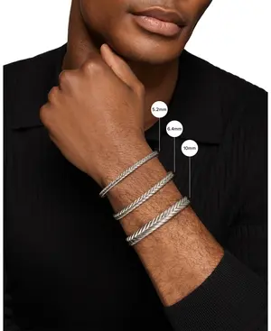 David Yurman Chevron Flex Bracelet - Black