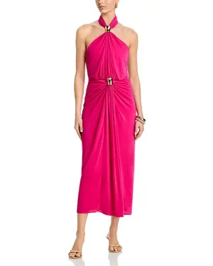 Cinq À Sept Kaily Bangle Dress - Beetroot Purple
