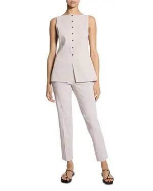 Theory Boat Neck Sleeveless Top