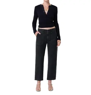 Citizens Of Humanity Winslow Utility Pants - Washed Black