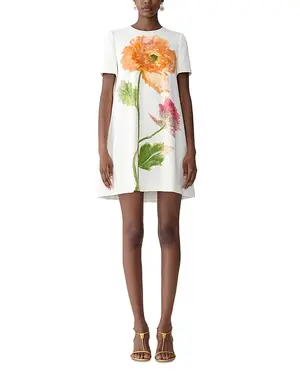 Carolina Herrera Round Neck Day Dresses