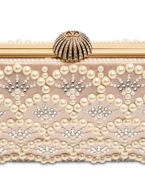 Valentino Garavani Minaudiere Embellished Chain Strap Wallet - Multi