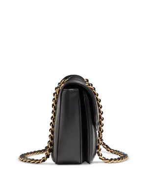 Valentino Garavani Djuna Vlogo Medium Shoulder Bag - Black