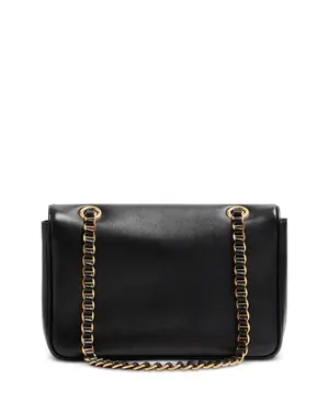 Valentino Garavani Djuna Vlogo Medium Shoulder Bag - Black